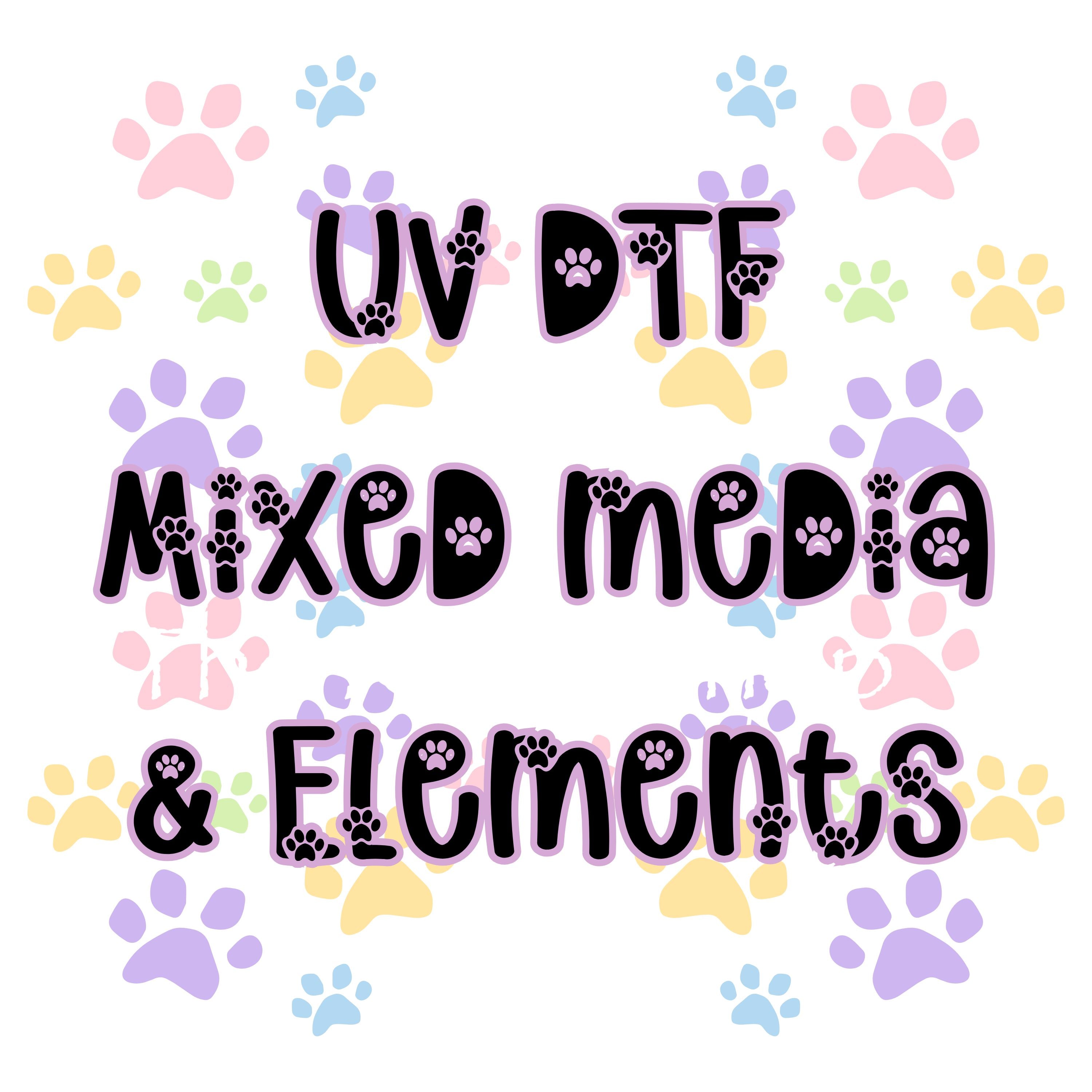UV DTF Element Sheets – The Kraft Shop By Kari