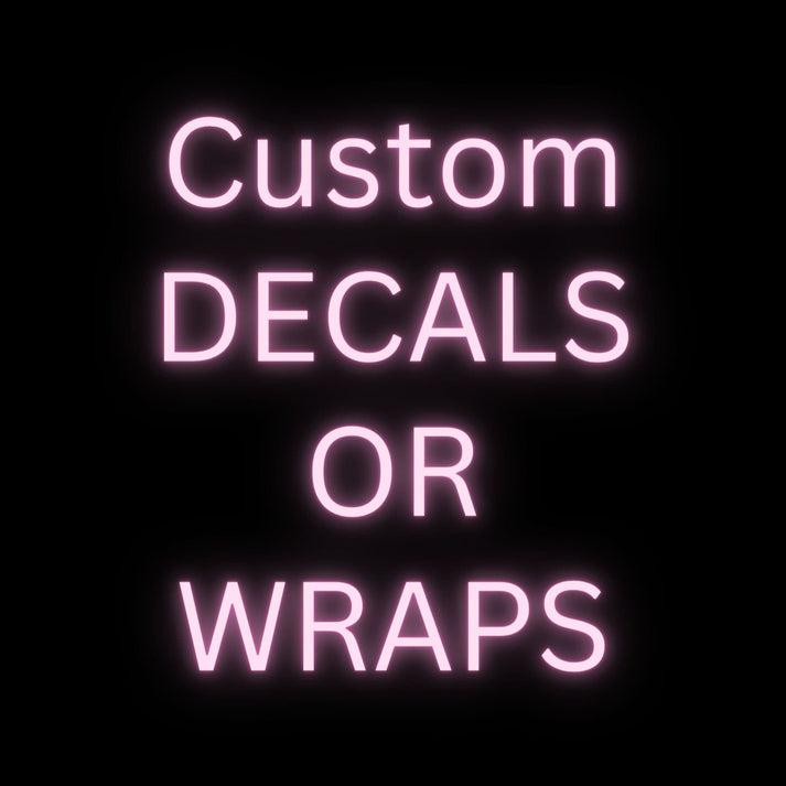 Custom UV DTF Decals Or Wraps. Ready to apply. Custom order. – The ...